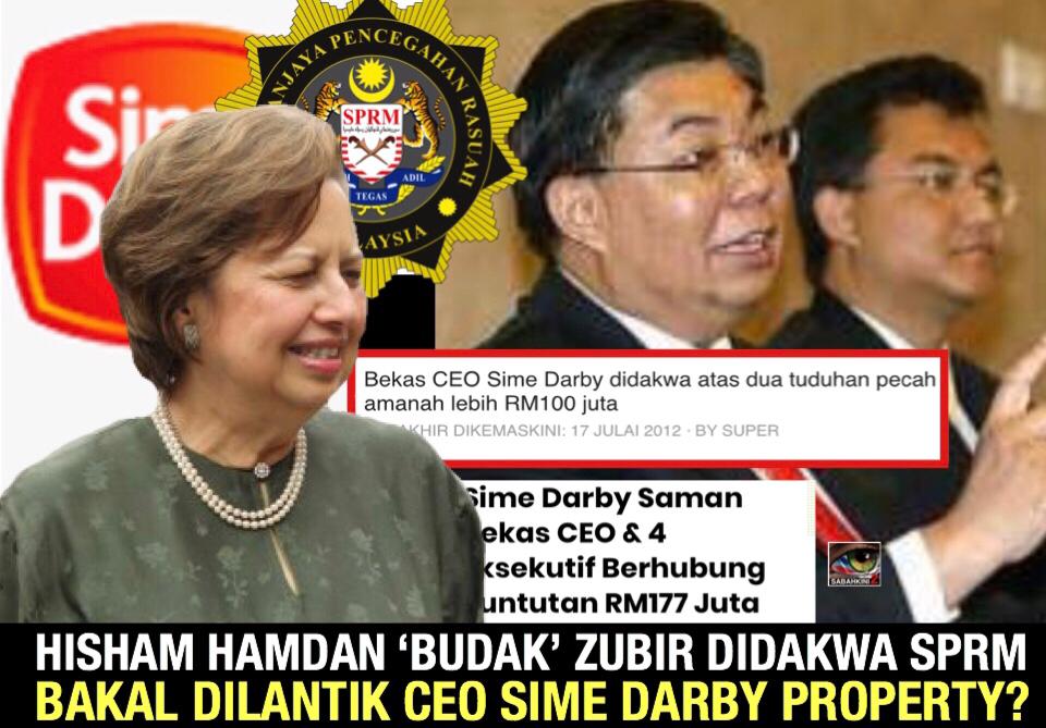 Hisham Hamdan 'Budak' Zubir kes SPRM bakal dilantik CEO Sime Darby ...