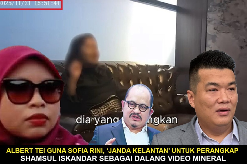 Albert Tei guna Sofia Rini, ‘Janda Kelantan’ untuk perangkap Shamsul ...