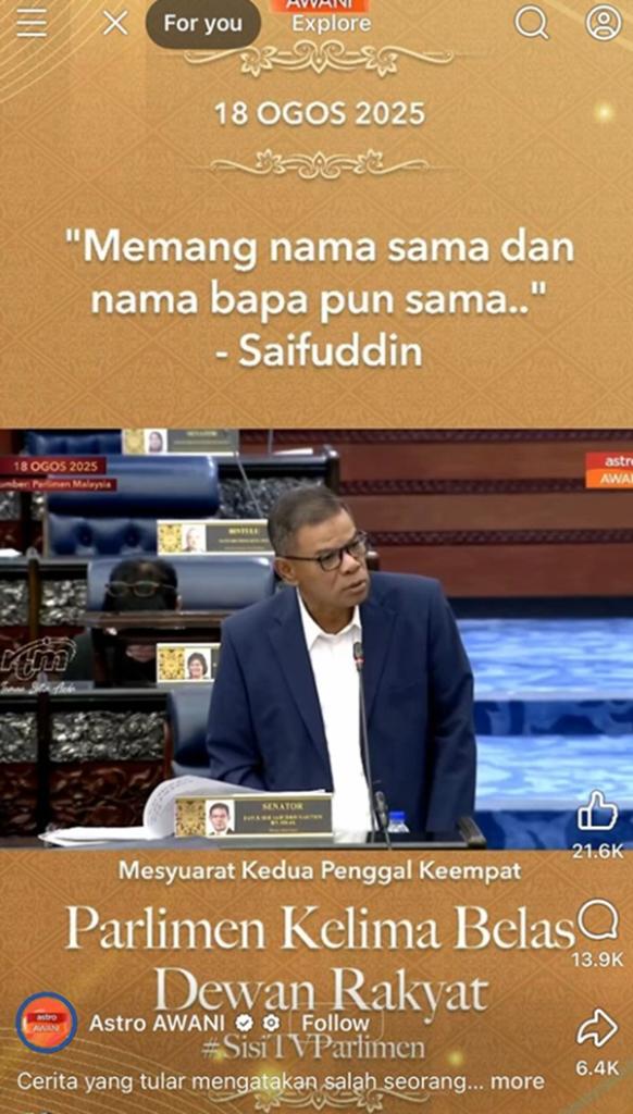 Kes Zara: Terbukti Farisya Maisara bukan anak Datuk Mohd Arifin Arif tapi anak Mohd Ariffin Akiah!