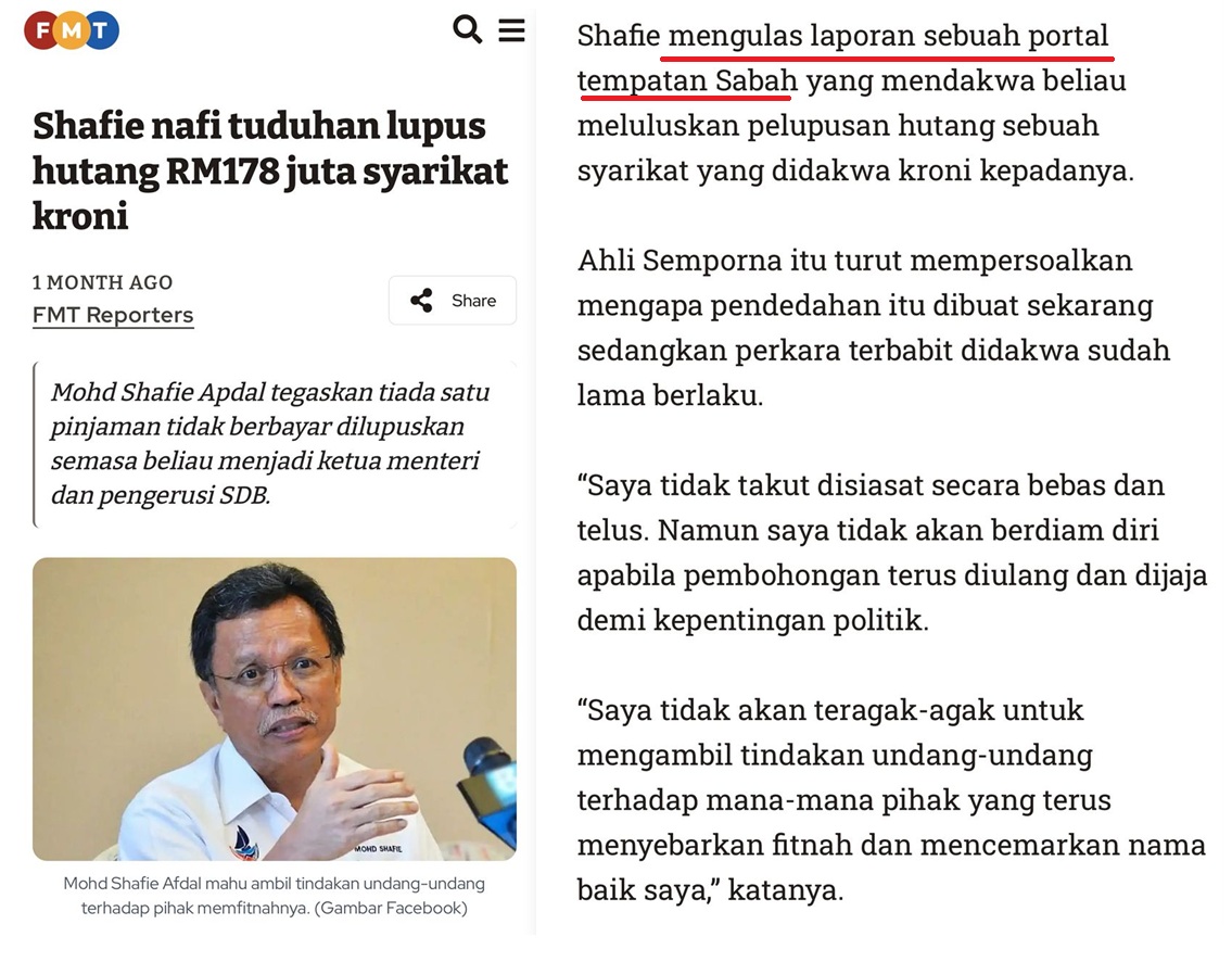 Rekod Shafie: Lupus RM178 Juta Hutang Kroni Ambrose Lee, Gagal Bayar ...