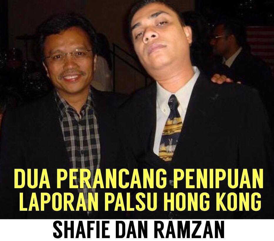 (VIDEO)Shafie dan Ramzan sepupunya dalang laporan palsu ICAC Hong Kong!