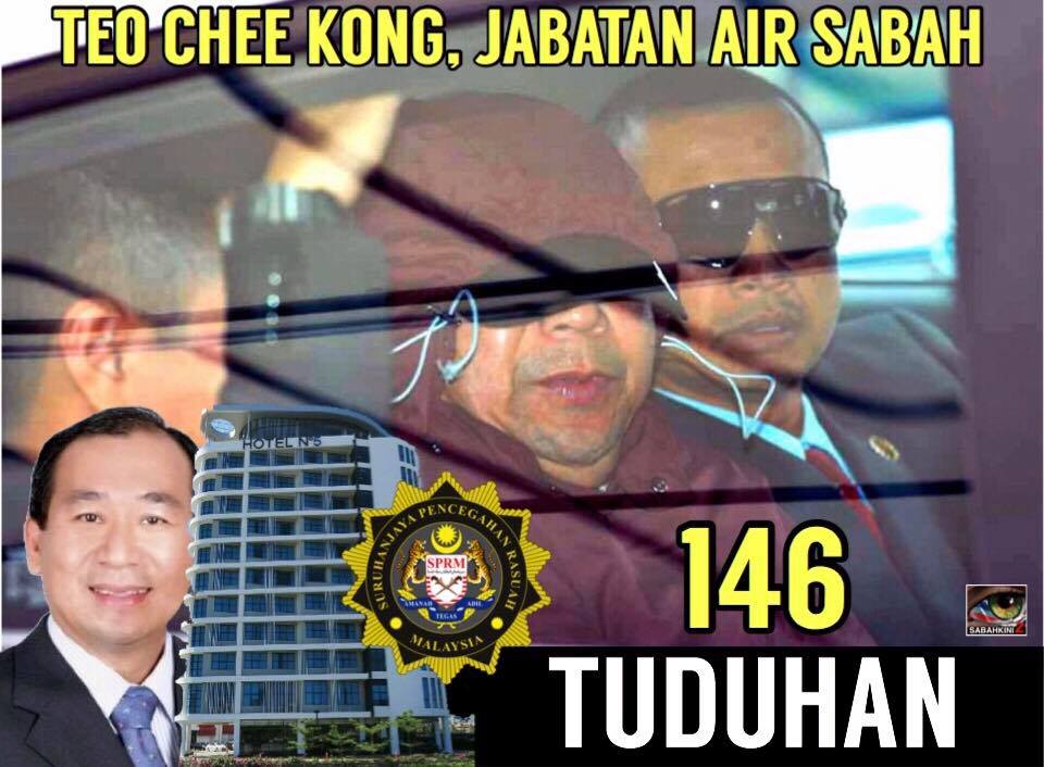 Skandal Air Sabah: Teo Chee Kong dilepas tanpa bebas, dikompaun RM30 ...